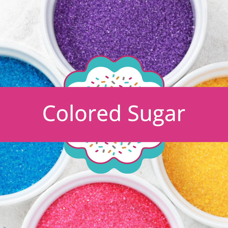 Colored Sugar - Confectionery House