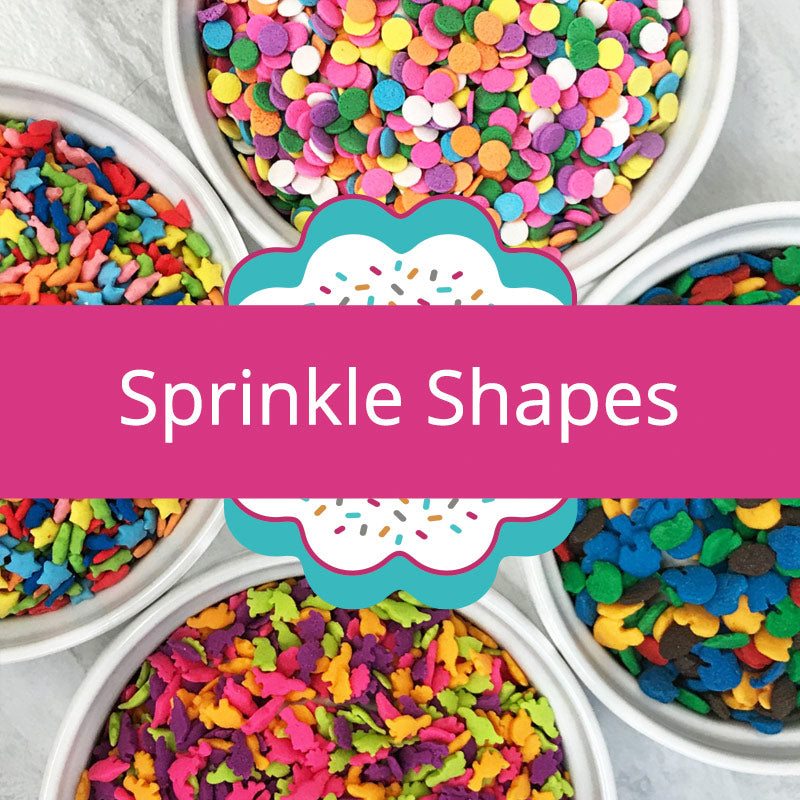 Sprinkle Shapes | Sprinkles & Icing Pieces - Confectionery House