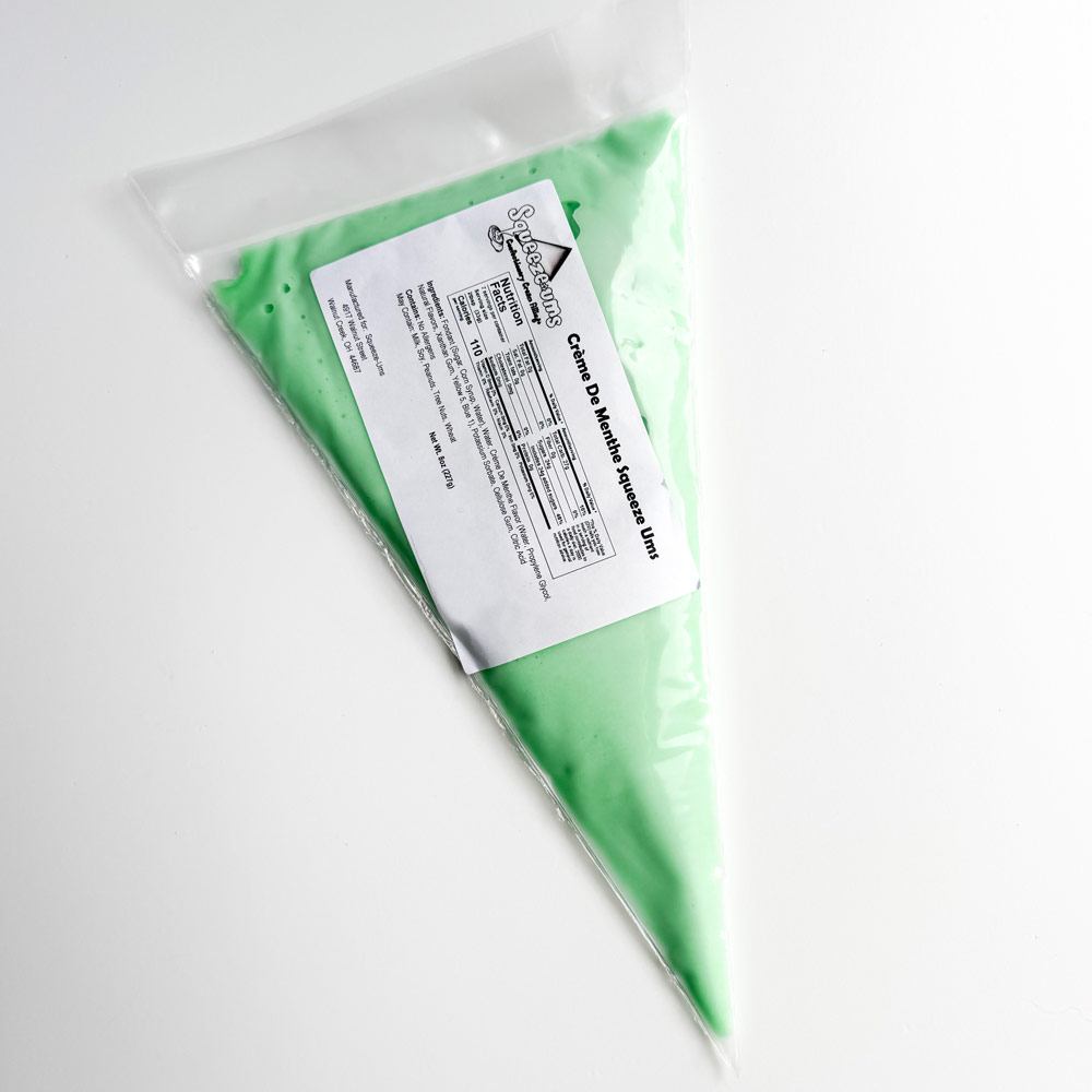 Creme De Menthe Squeeze-ums Soft Cream Filling - Confectionery House