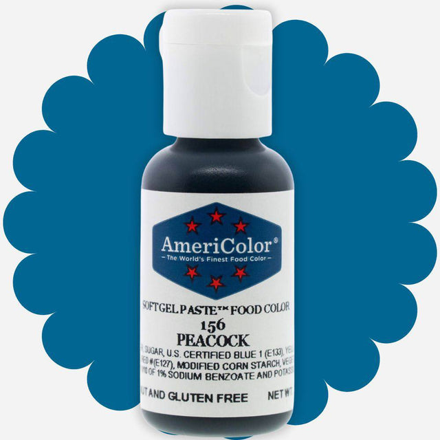 Home / Collections / Peacock AmeriColor Gel Paste Food Color