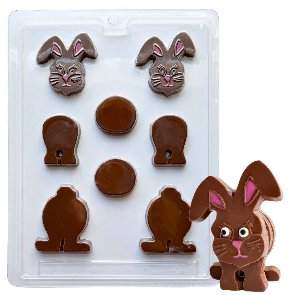 Stack Bunny Chocolate Mold - Confectionery House