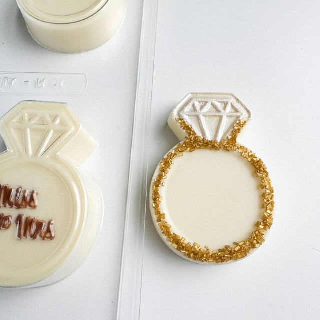 Wedding Ring Sandwich Cookie Candy Mold - Confectionery House