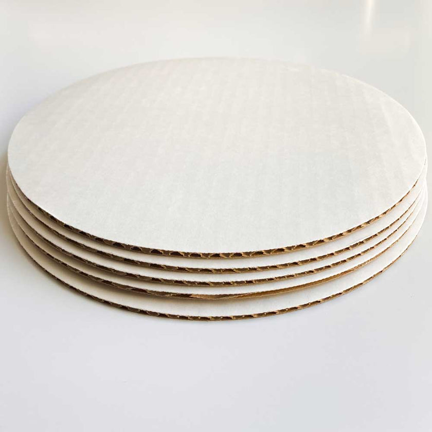 9 in. Waxed Round Cake Boards - Confectionery House