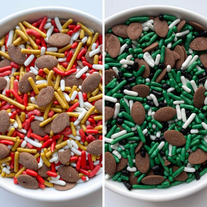 Big Game Sprinkles | Football Sprinkles - Confectionery House