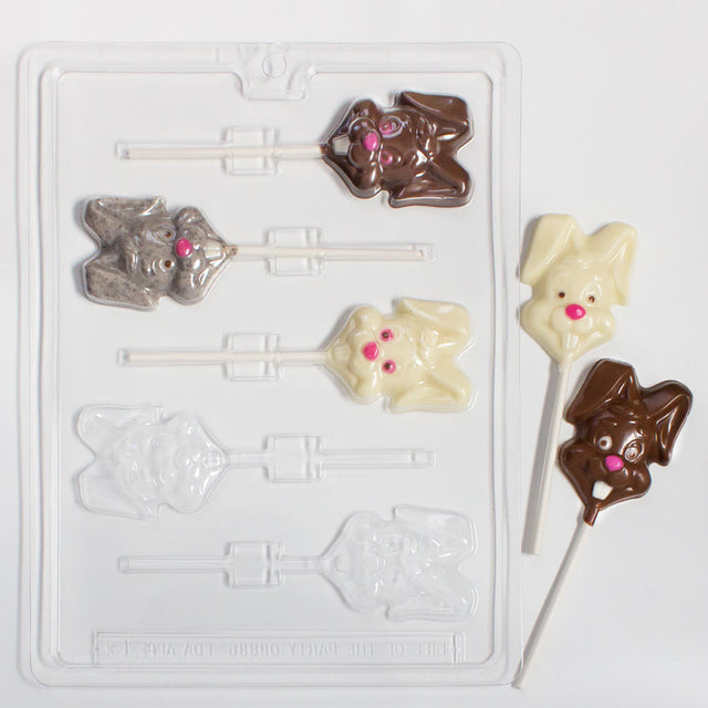 Bucktooth Bunny Pop Candy Mold - Confectionery House