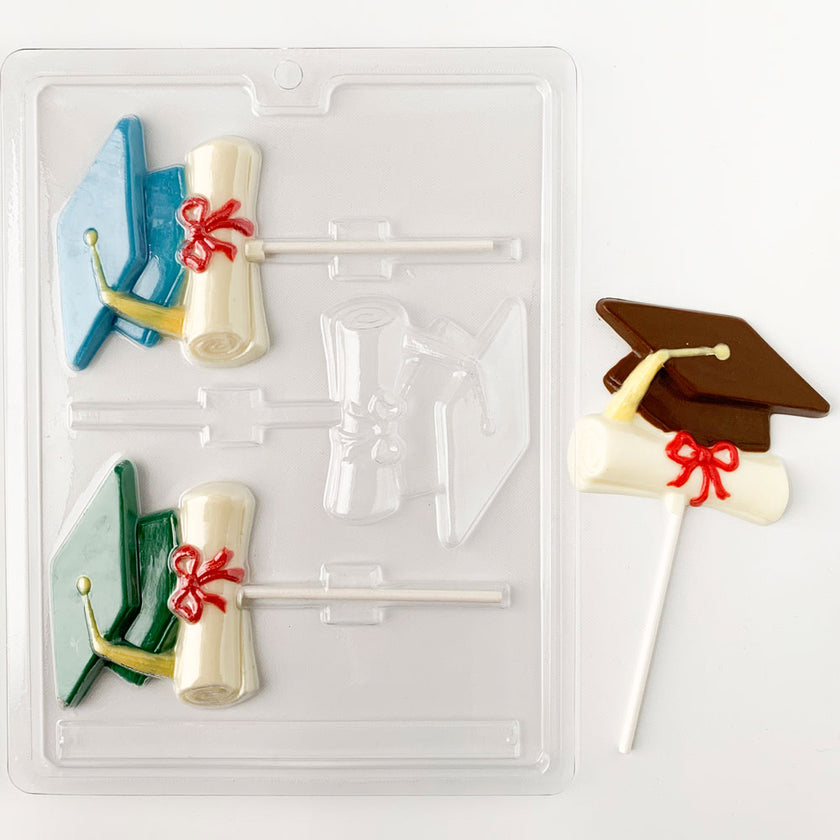 Graduation Chocolate Molds - Confectionery House