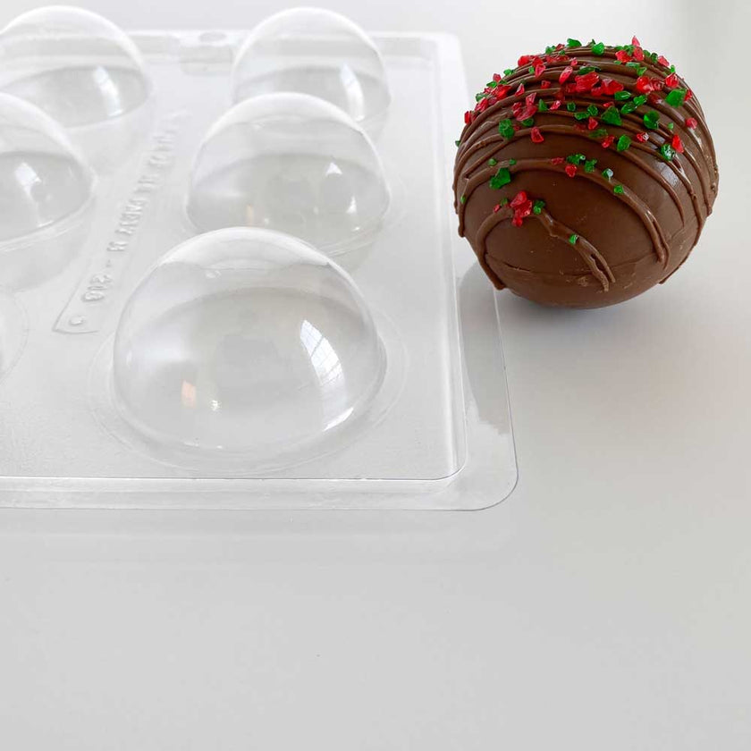 Hot Chocolate Bomb Mold | Chocolate Molds - Confectionery House