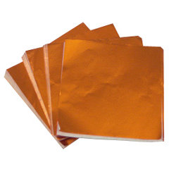 6x6 inch Orange Foil Candy Wrappers | Chocolate Foil Wrappers ...