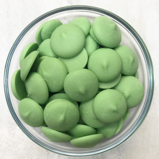 Merckens Light Green Chocolate Melts | Merckens Chocolate ...
