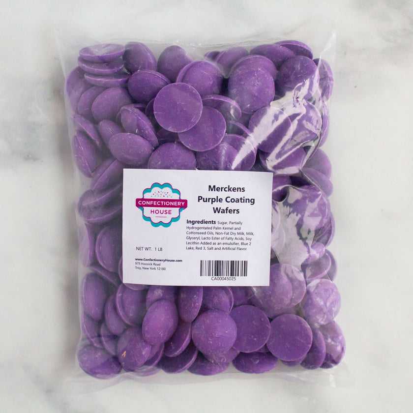 Merckens Purple Chocolate Melts | Merckens Chocolate - Confectionery House