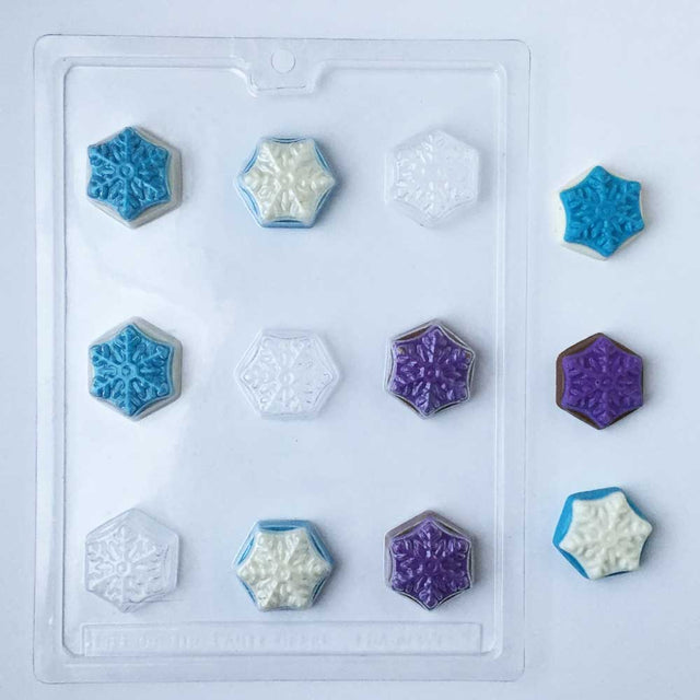 Snowflake Candy Molds - Confectionery House