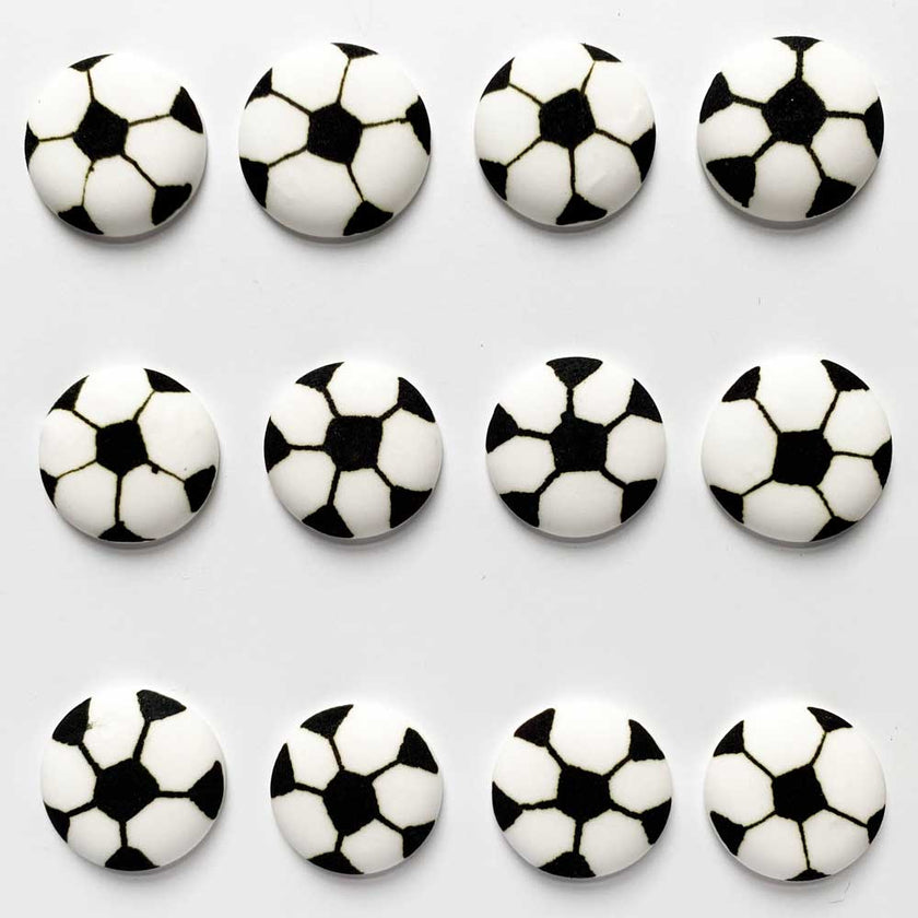 Soccer Ball Icing Decorations - Confectionery House