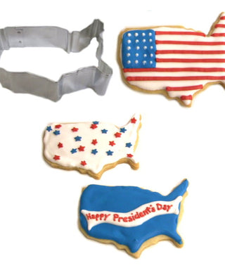 United States Map Cookie Cutter - Confectionery House