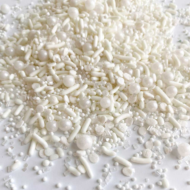 Wedding White Sprinkle Mix - Confectionery House
